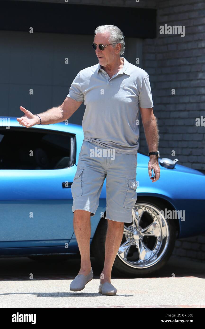 Former NBA coach Pat Riley seen at Joel Silver's Memorial Day party ...