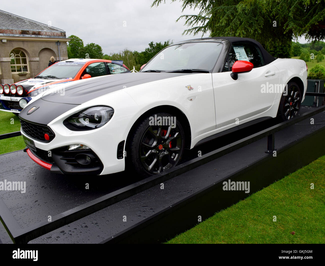 Abarth 124 Spider first UK public debut at Motor Sport Hall of Fame at ...