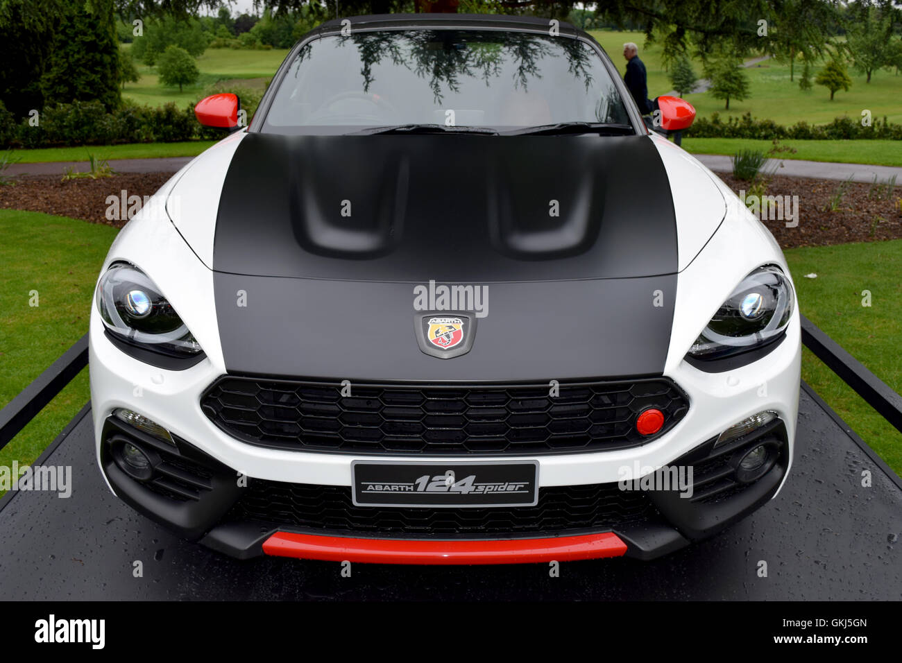 Abarth 124 Spider first UK public debut at Motor Sport Hall of Fame at ...