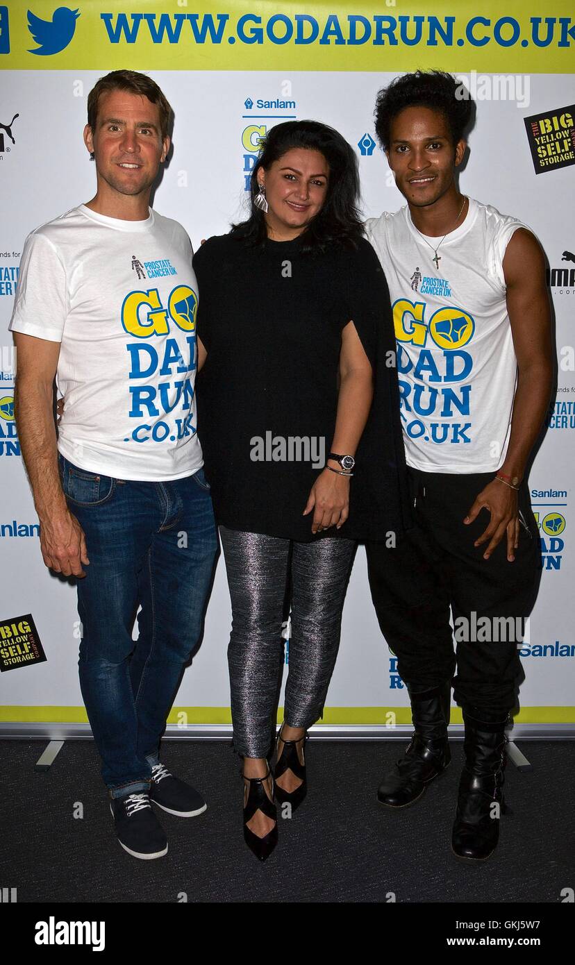 Guests attend Go Dad Run launch party in aid of Prostate Cancer UK ...