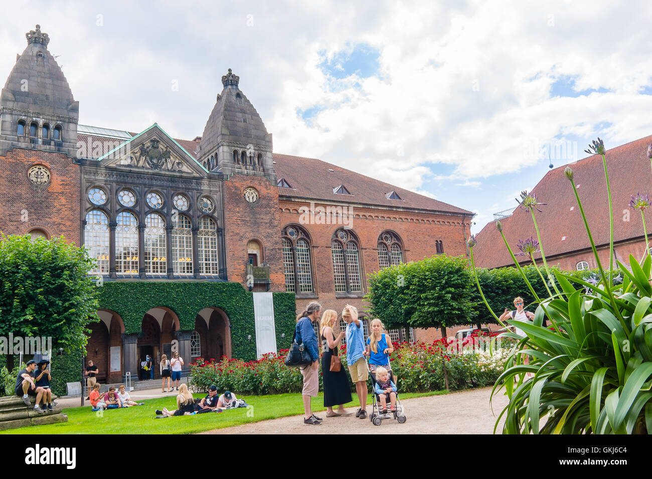 The old royal library garden copenhagen hi-res stock photography and ...