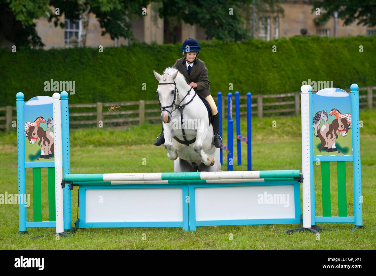 Pony Jumping High Resolution Stock Photography and Images - Alamy