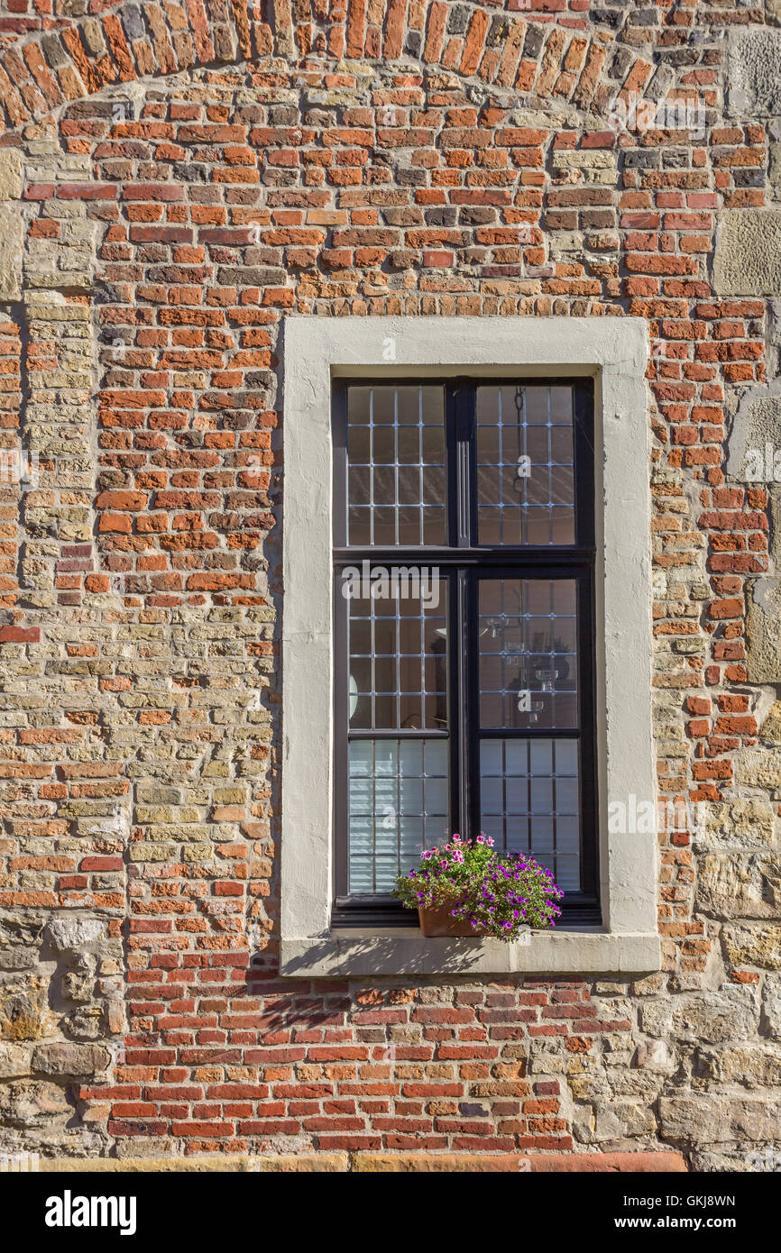 Window of an old house in Steinfurt, Germany Stock Photo - Alamy