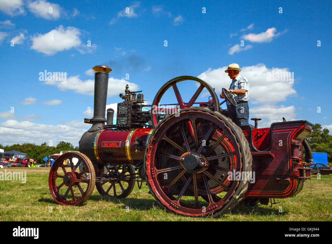 Vintage Steam Rally Traction Engine Rally Stock Photos & Vintage Steam ...