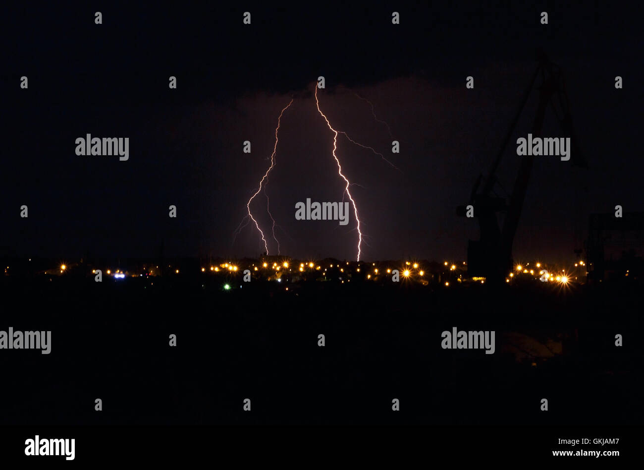 Lightning scenery hi-res stock photography and images - Alamy