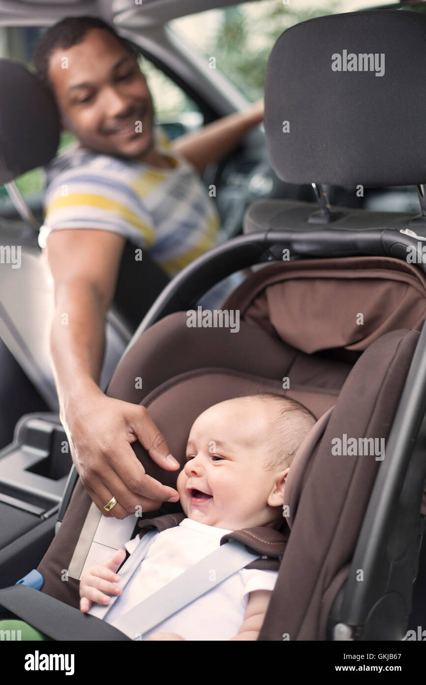 Traveling safe parent driving hi-res stock photography and images - Alamy