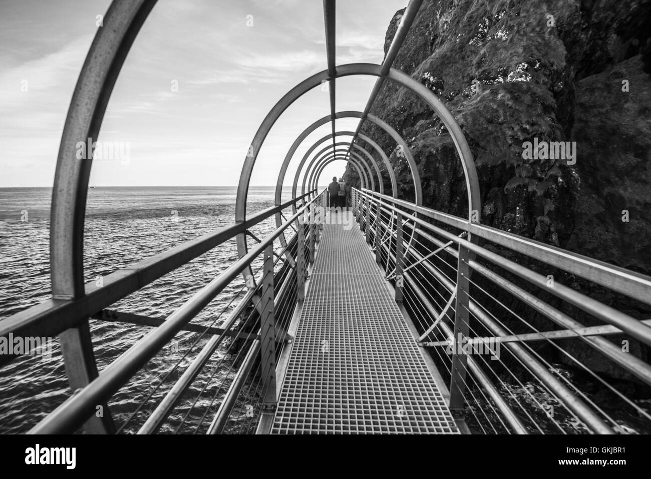 The gobbins cliff path hi-res stock photography and images - Alamy