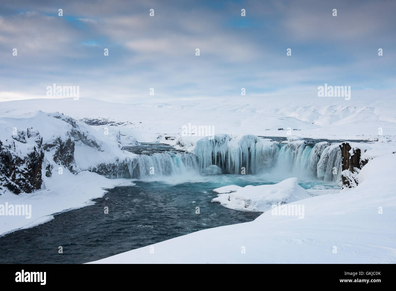 Godafoss waterfall iceland hi-res stock photography and images - Alamy