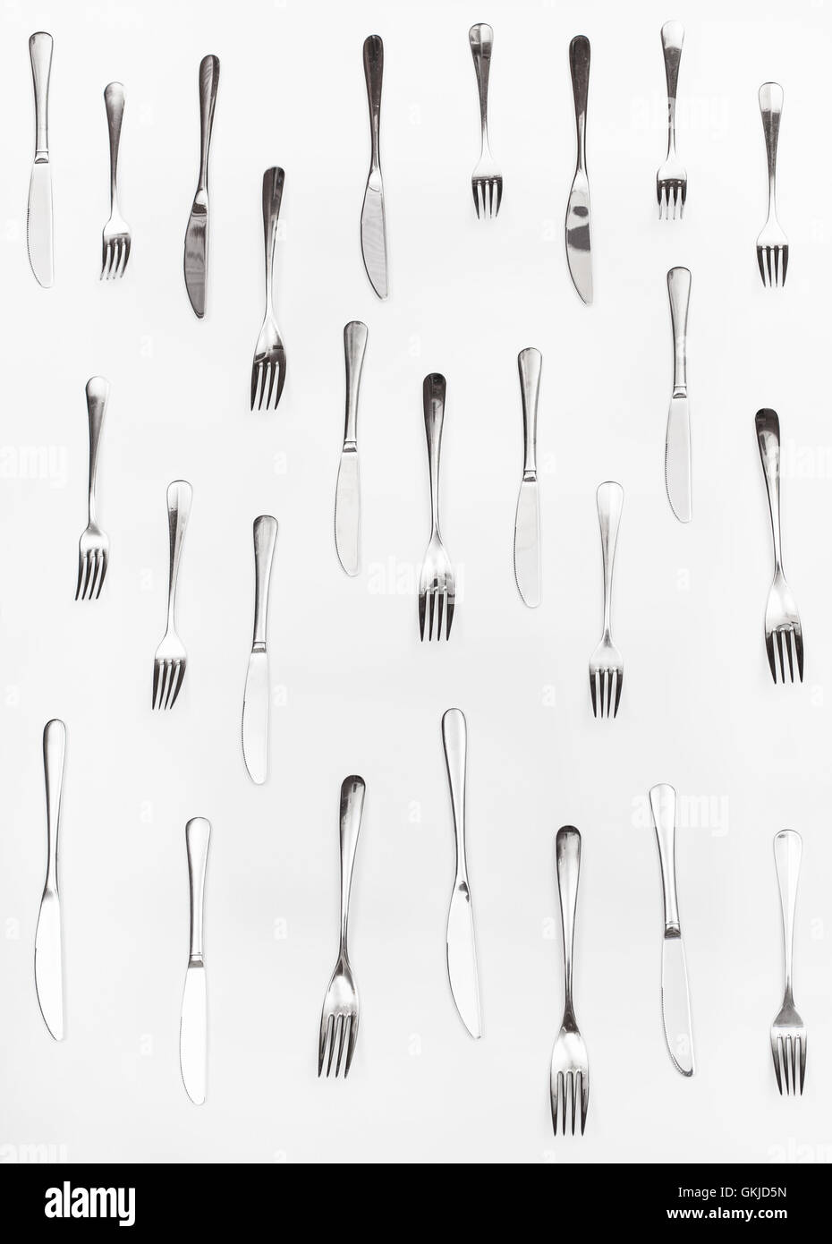 Set knives on table hi-res stock photography and images - Alamy