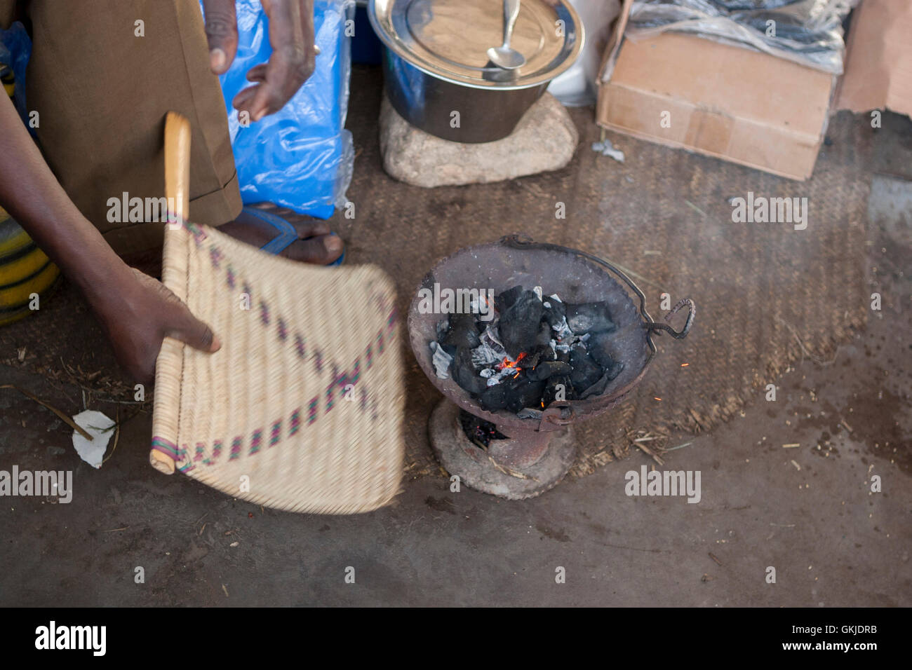Cooking Charcoal Brazier High Resolution Stock Photography and Images ...