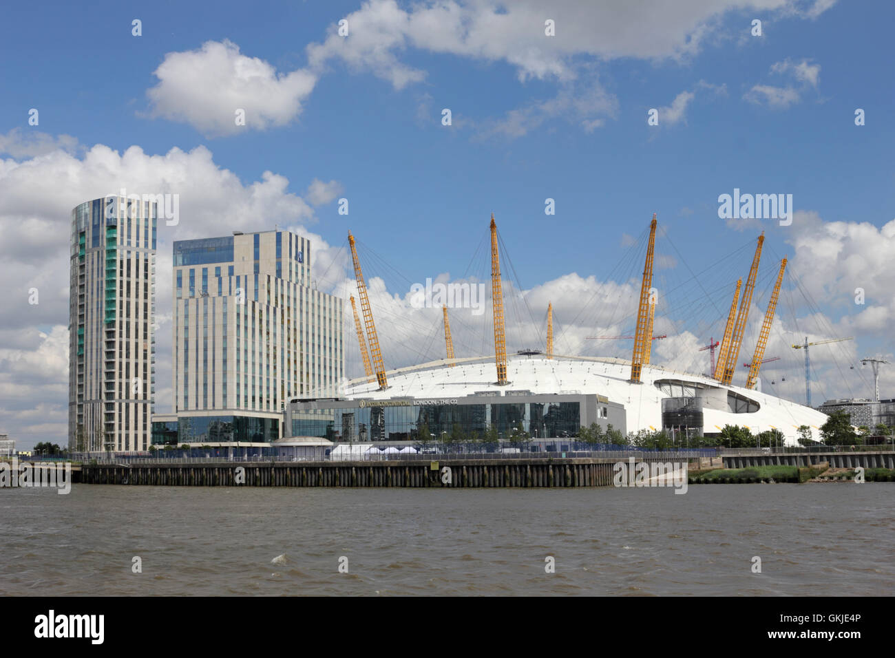 The O2 Millennium Dome, Greenwich, London, England, UK Stock Photo - Alamy