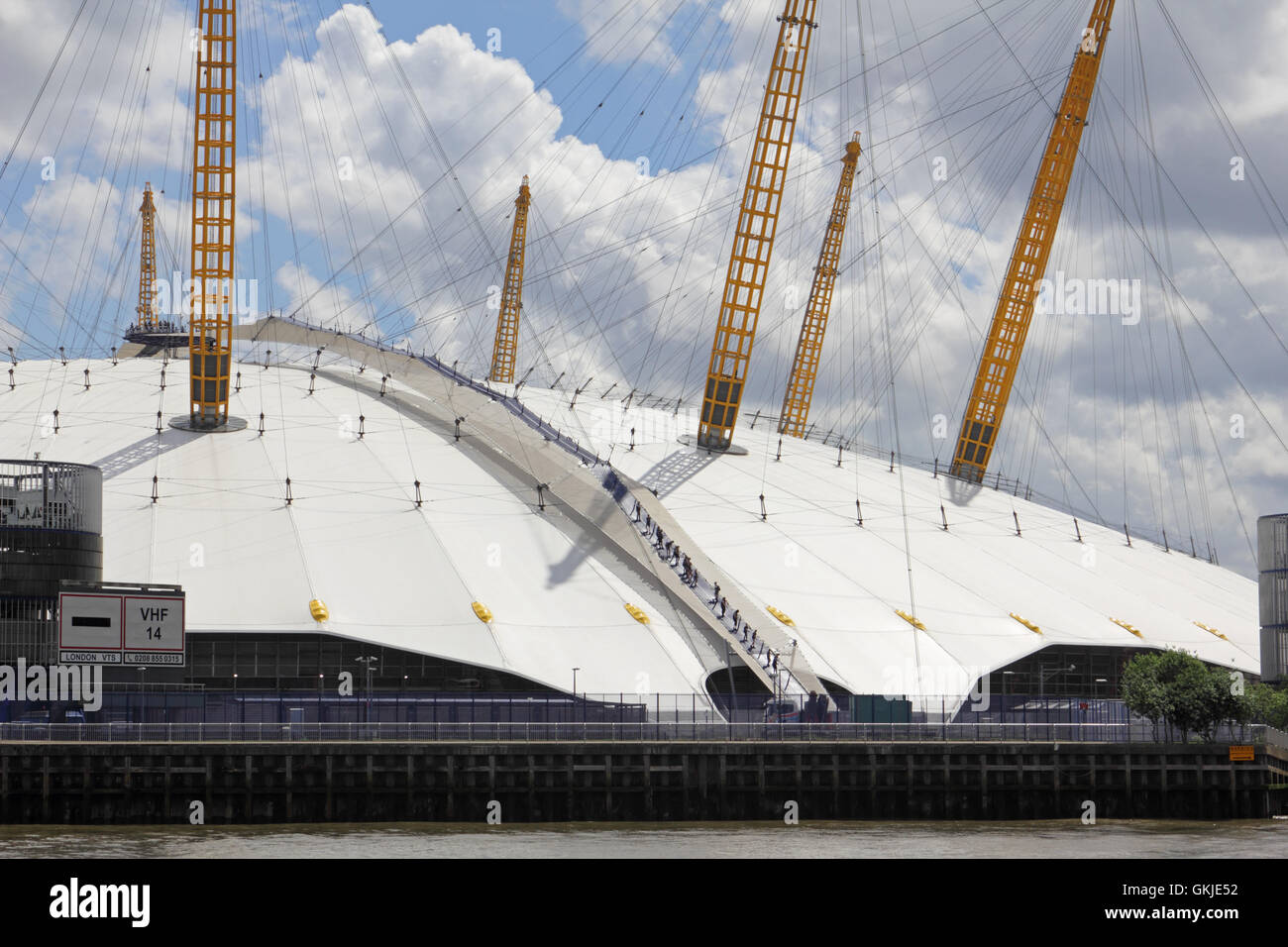 The O2 Millennium Dome, Greenwich, London, England, UK Stock Photo - Alamy