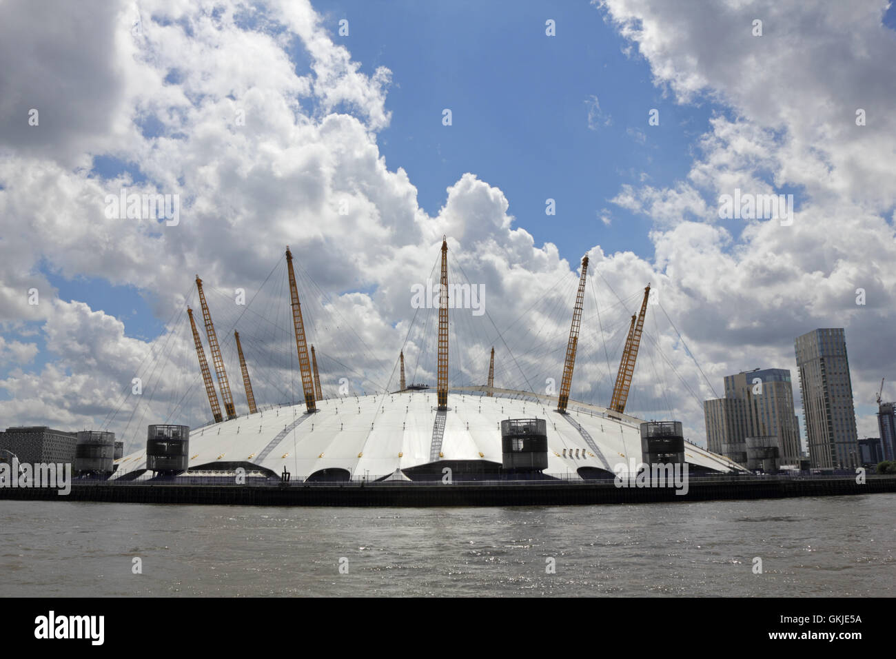 The O2 Millennium Dome, Greenwich, London, England, UK Stock Photo - Alamy