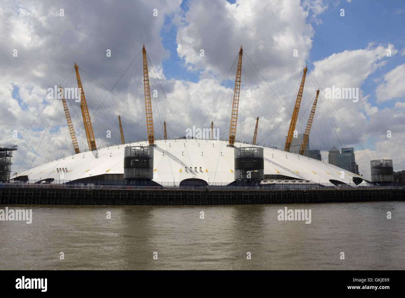 The O2 Millennium Dome, Greenwich, London, England, UK Stock Photo - Alamy