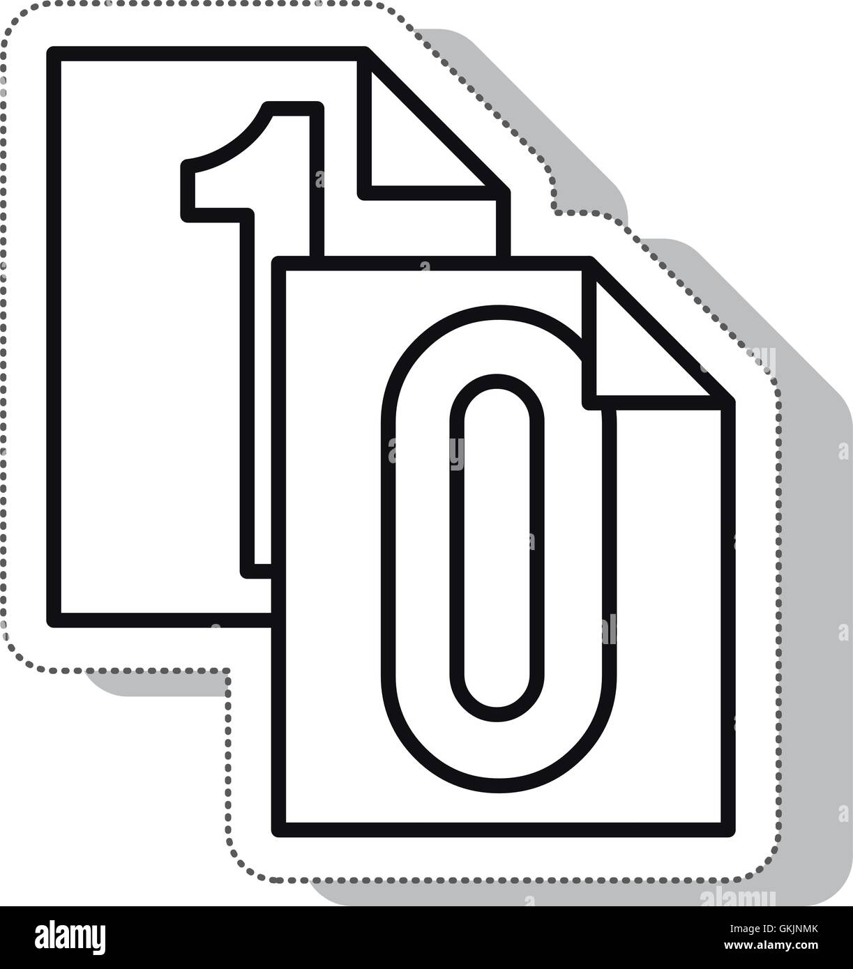 Genderqueer or non binary note Stock Vector Images - Alamy