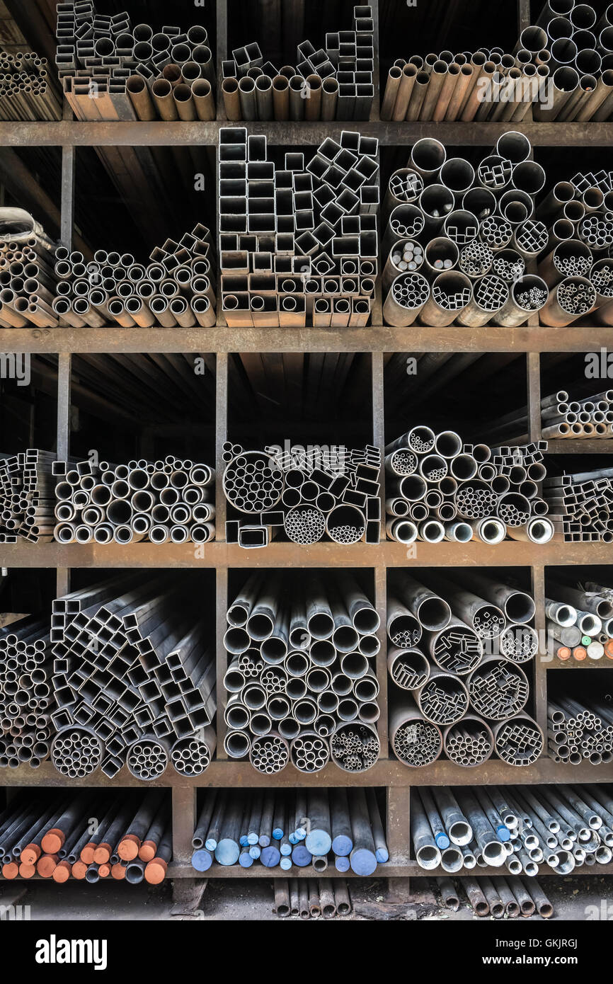 material stock of a craft enterprise Stock Photo - Alamy