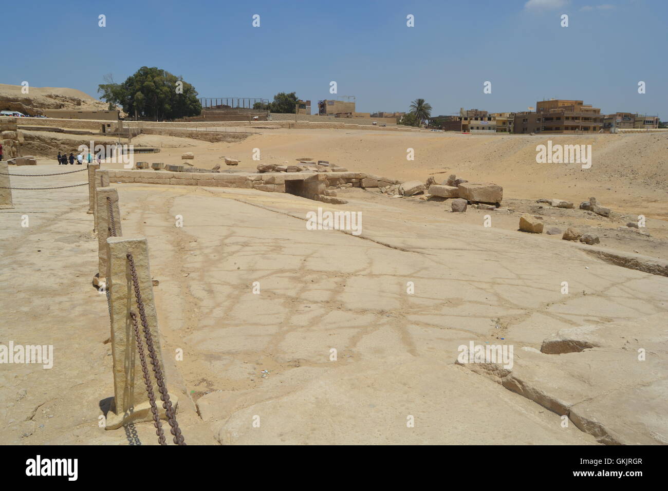Giza Pyramid Complex Stock Photo - Alamy