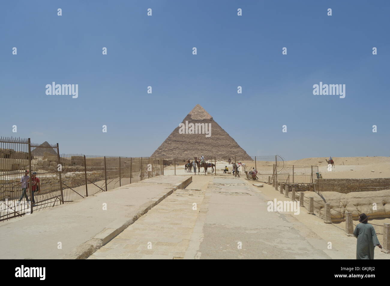 Giza Pyramid Complex Stock Photo - Alamy