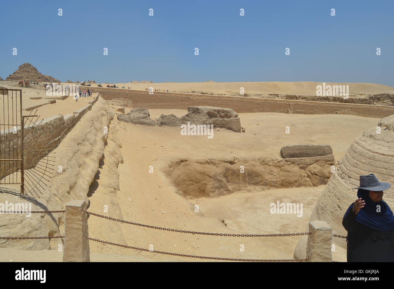 Giza Pyramid Complex Stock Photo - Alamy
