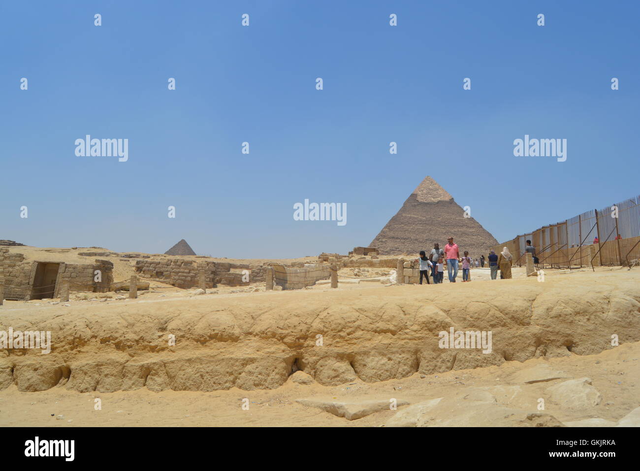 Giza Pyramid Complex Stock Photo - Alamy