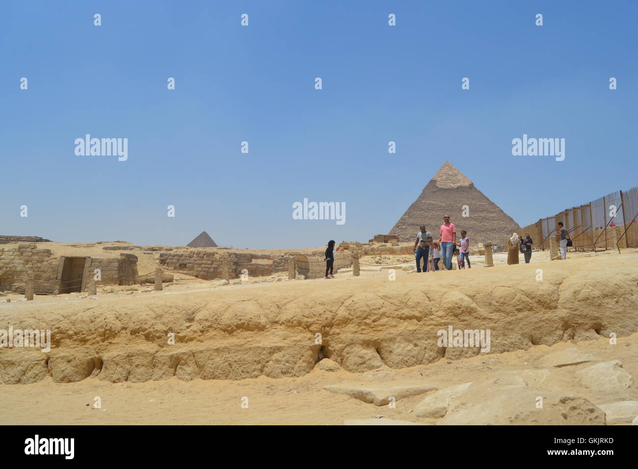 Giza Pyramid Complex Stock Photo - Alamy