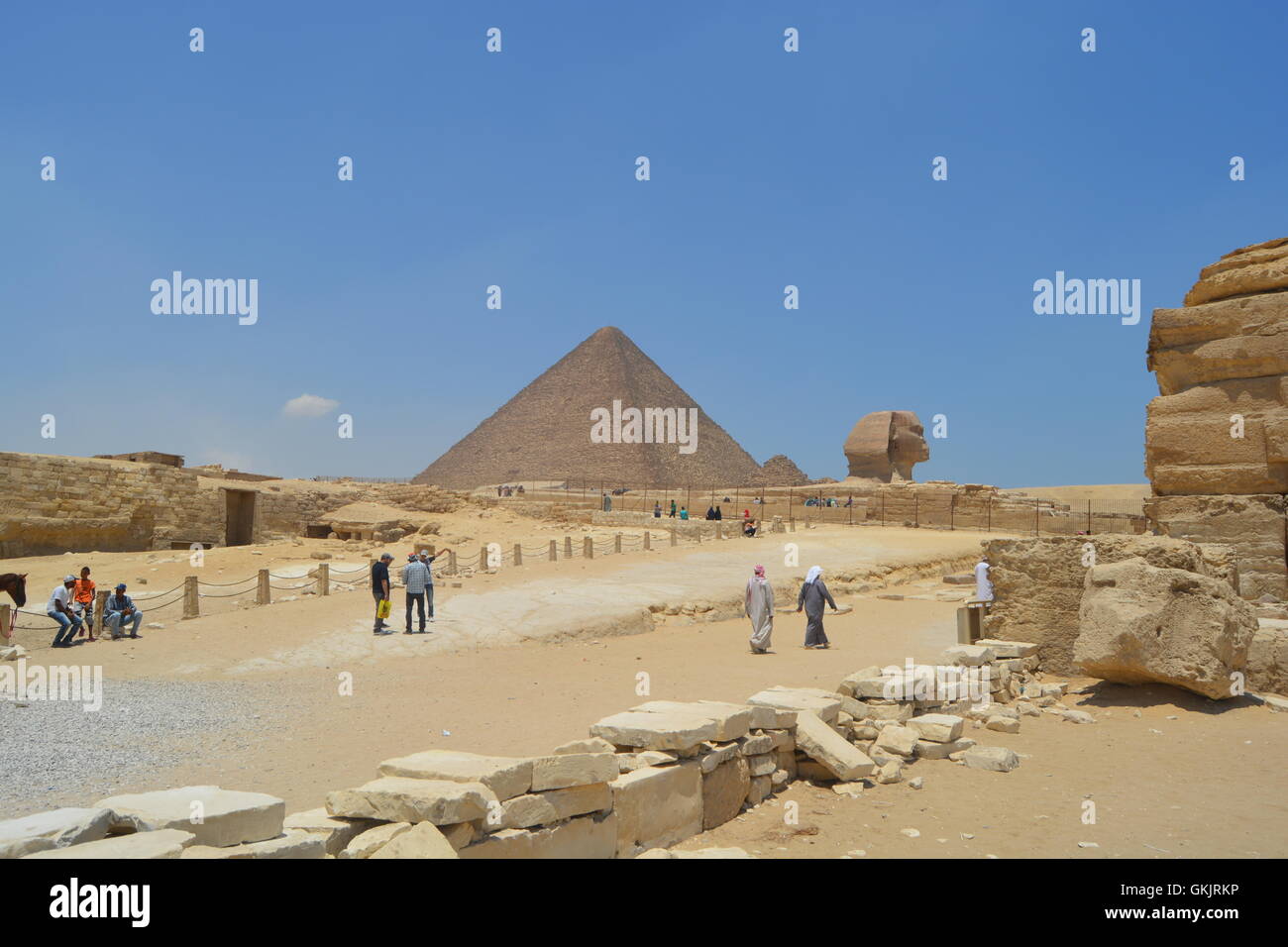 Giza Pyramid Complex Stock Photo - Alamy