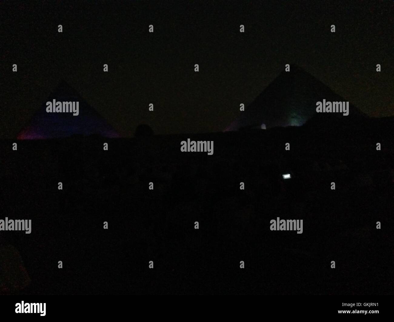 Giza Pyramid Complex Stock Photo - Alamy