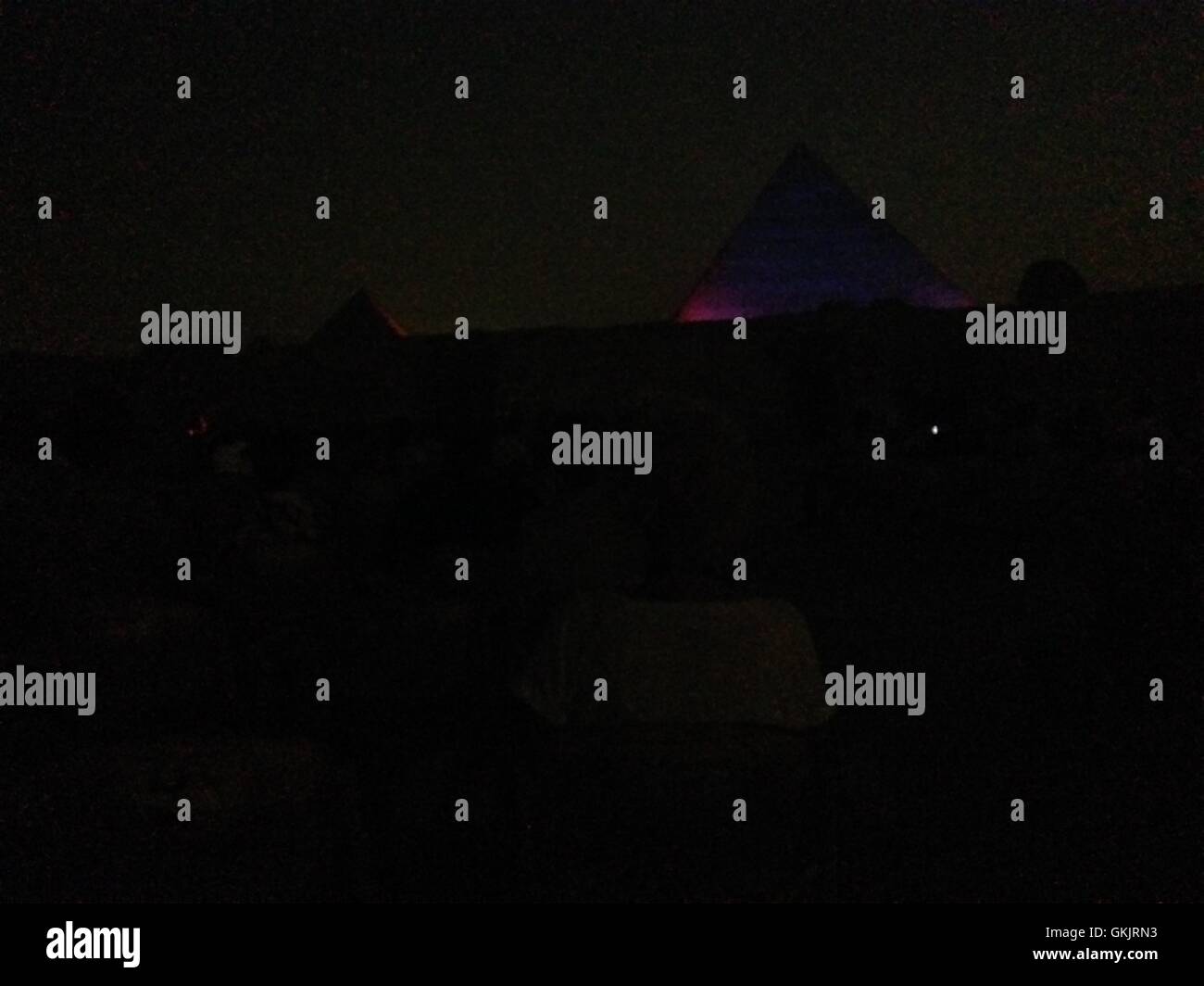 Giza Pyramid Complex Stock Photo - Alamy
