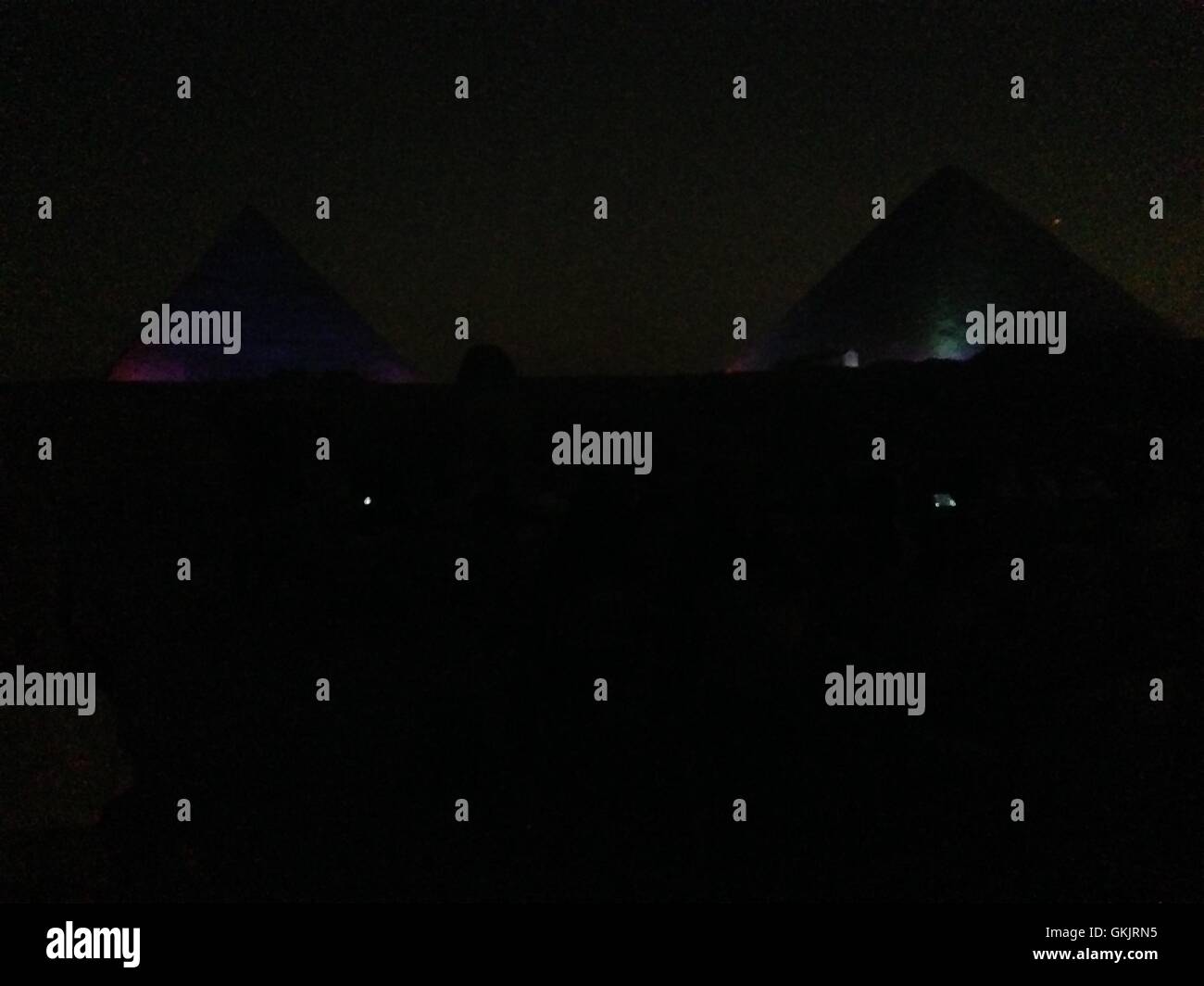 Giza Pyramid Complex Stock Photo - Alamy