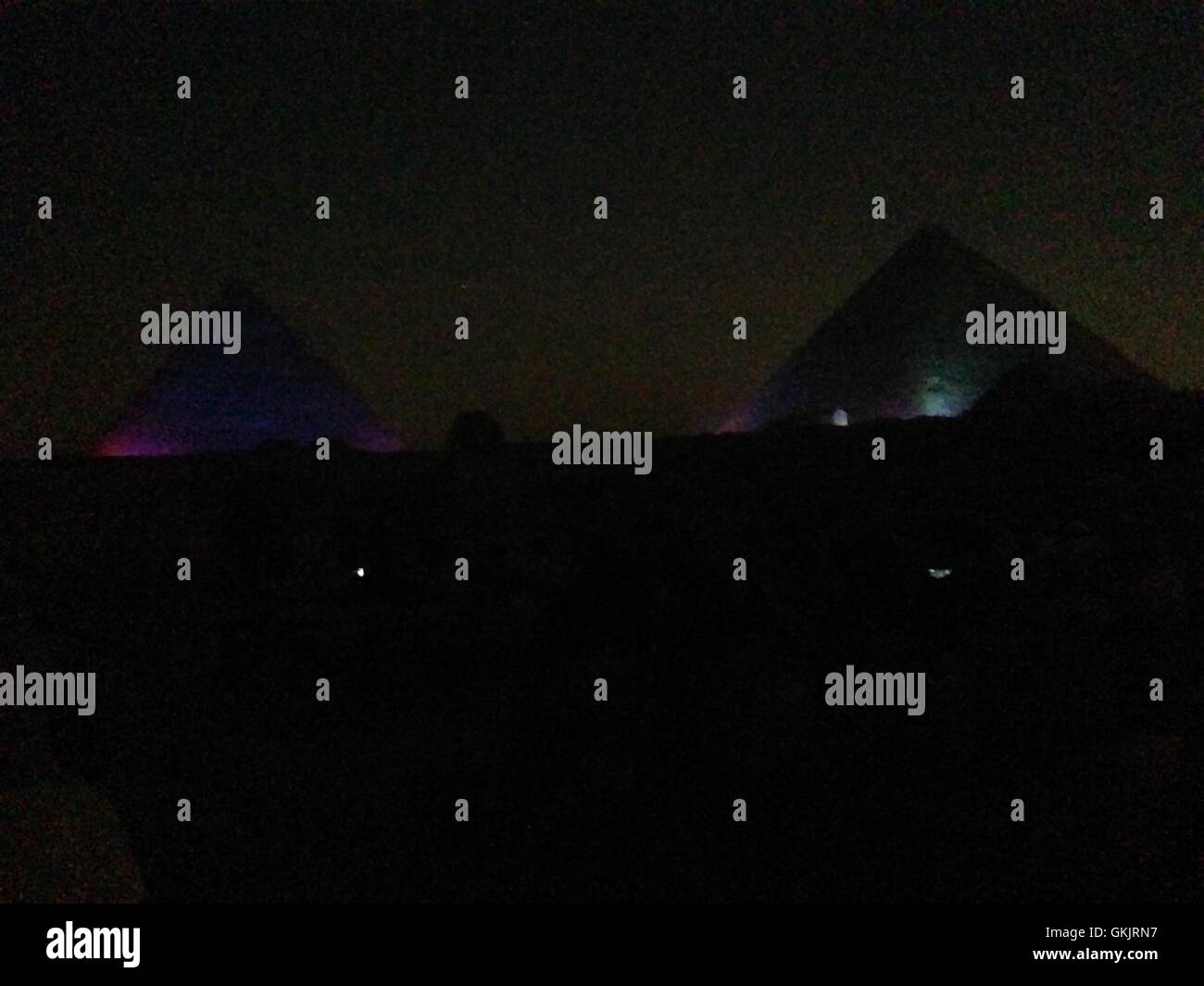 Giza Pyramid Complex Stock Photo - Alamy