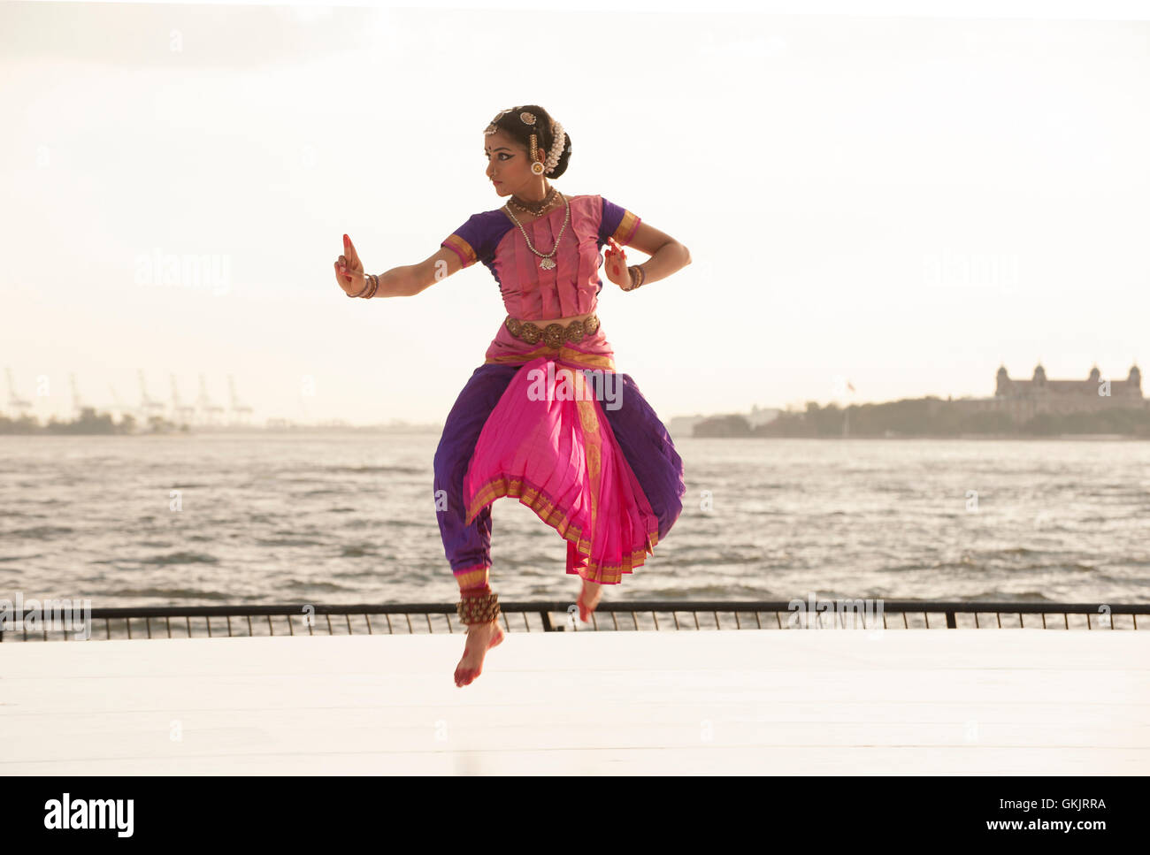 At the Battery Dance Festival, Surabhi Bharadwaj performed "Aadu Pambe ...