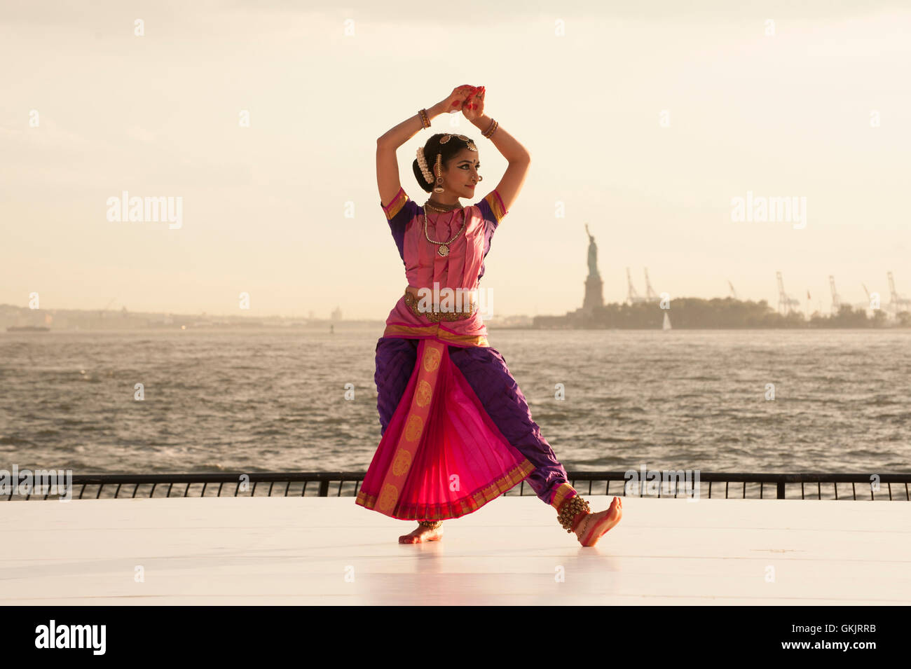 At the Battery Dance Festival, Surabhi Bharadwaj performed "Aadu Pambe ...