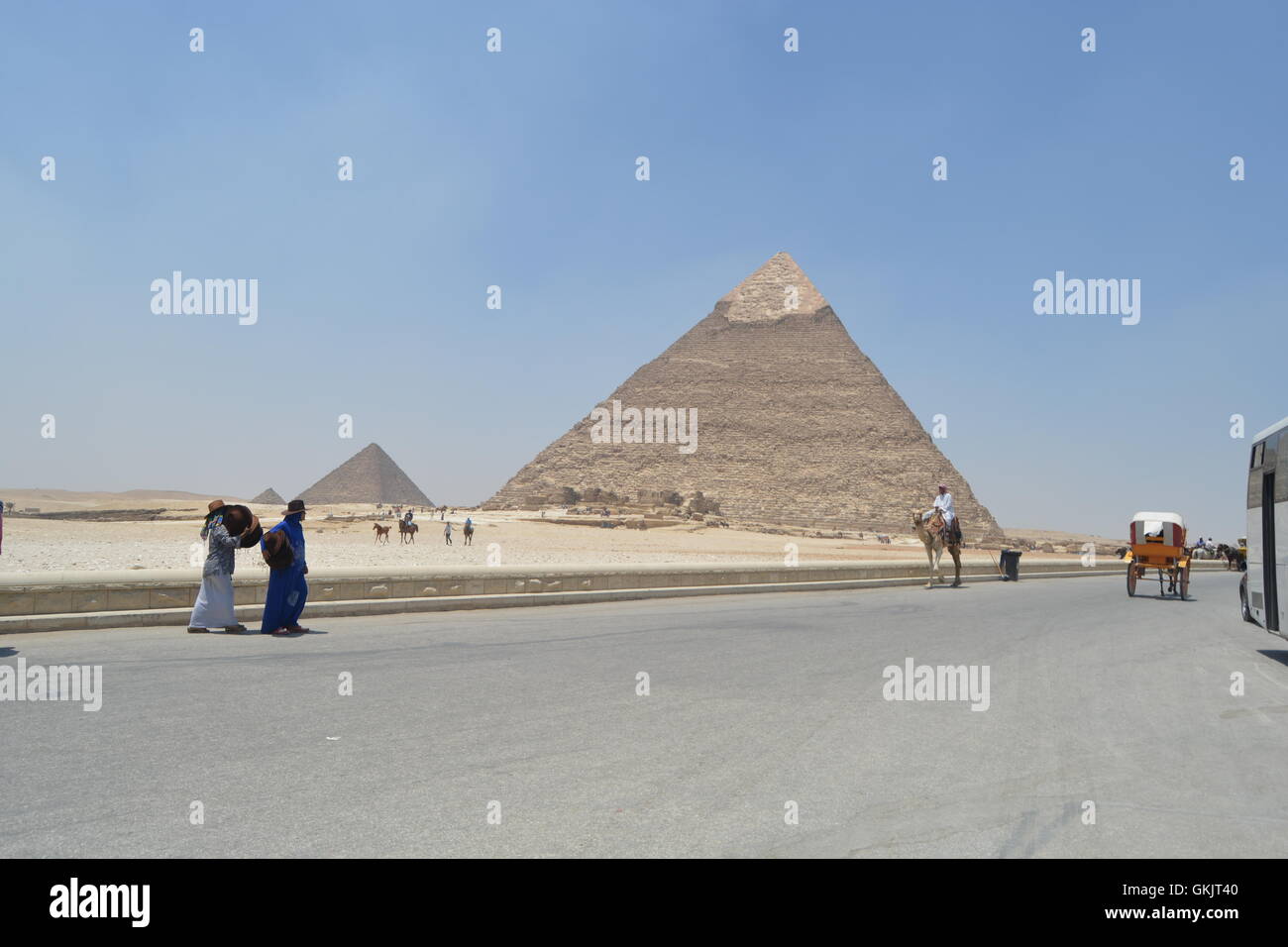 Giza Pyramid Complex Stock Photo - Alamy