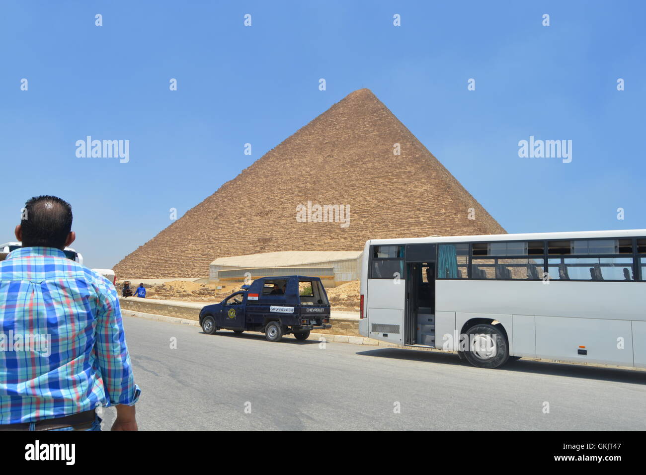 Giza Pyramid Complex Stock Photo - Alamy