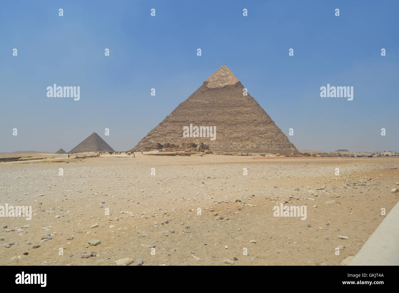Giza Pyramid Complex Stock Photo - Alamy