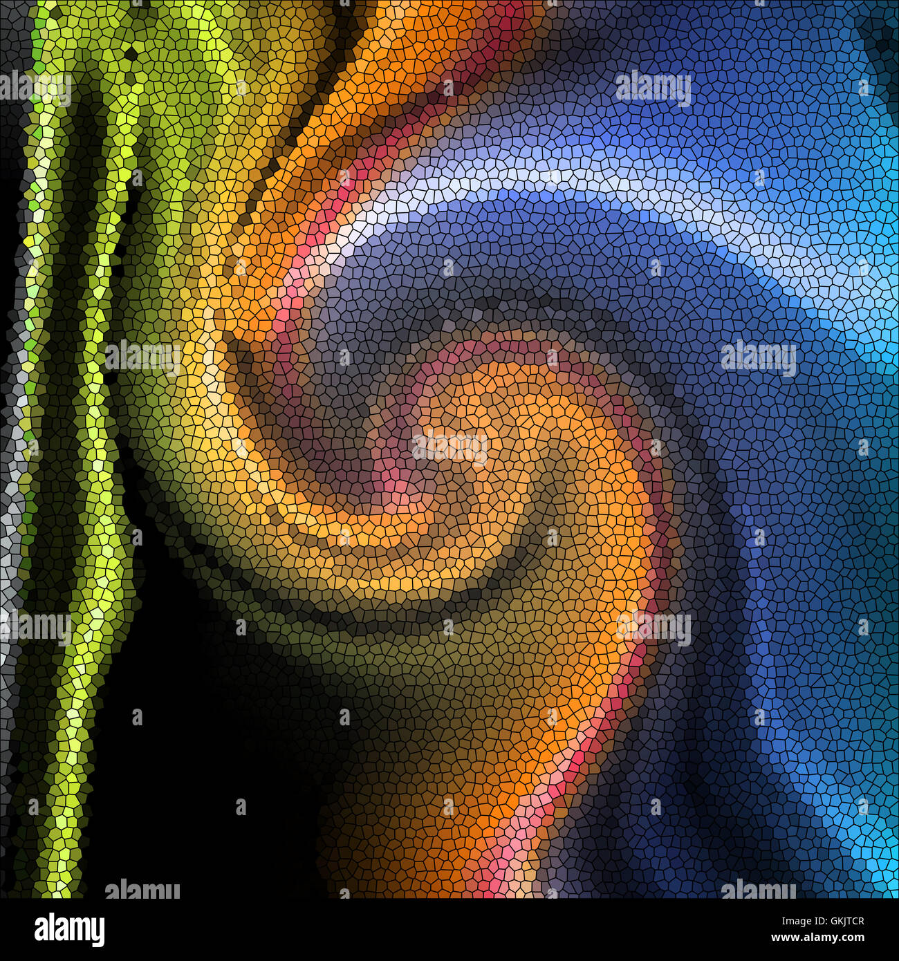 Abstract coloring background of the sunrise gradient,with visual wave ...