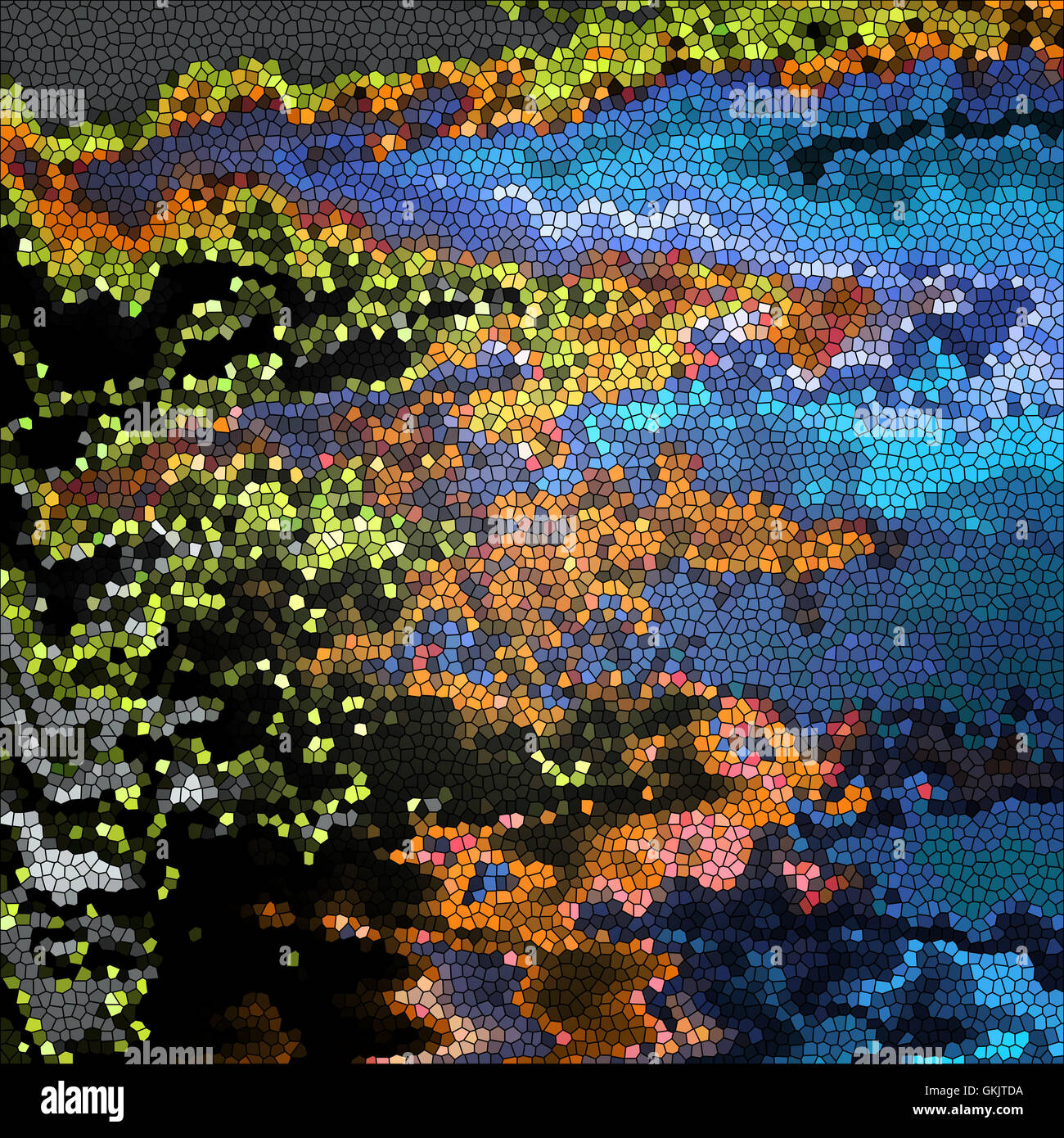 Abstract coloring background of the sunrise gradient,with visual wave ...