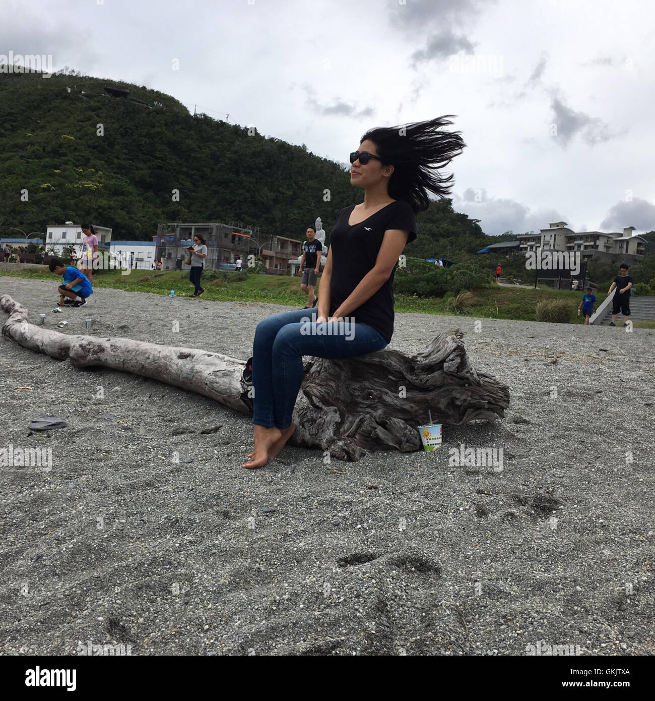 Windy typhoon hi-res stock photography and images - Alamy