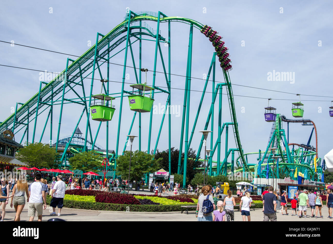 Cedar point amusement park hi-res stock photography and images - Alamy