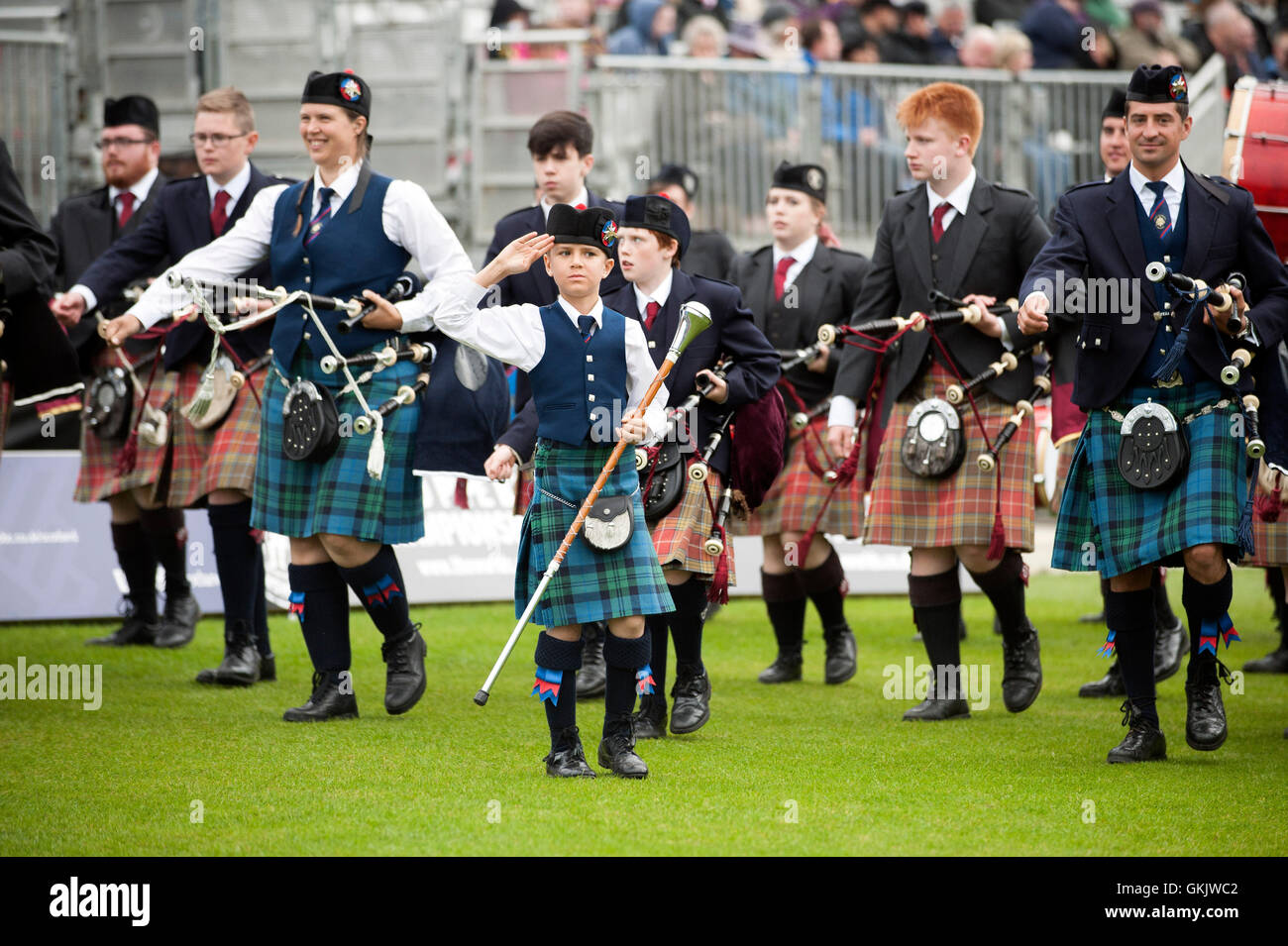 Scottish pipe band hi-res stock photography and images - Alamy