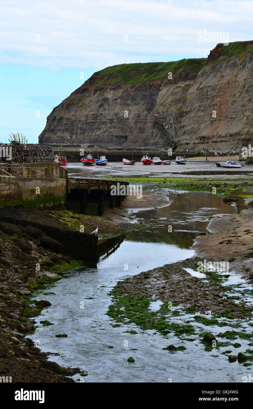 Staithes beck North Yorkshire England UK Stock Photo - Alamy