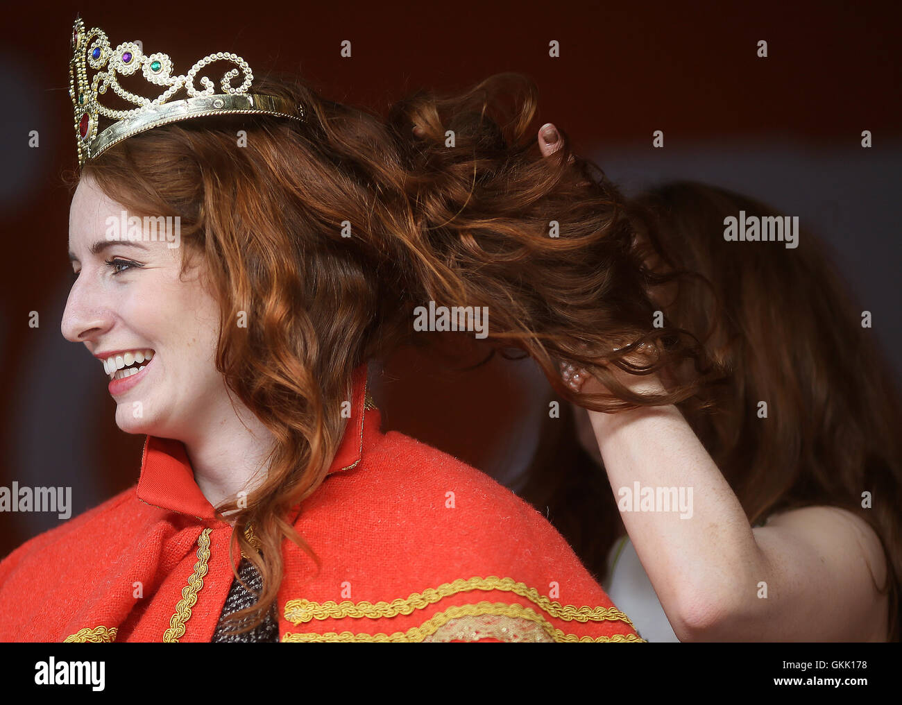 The newly crowned 'Queen of the Redheads' Emma Ni Chearuil at the Irish ...