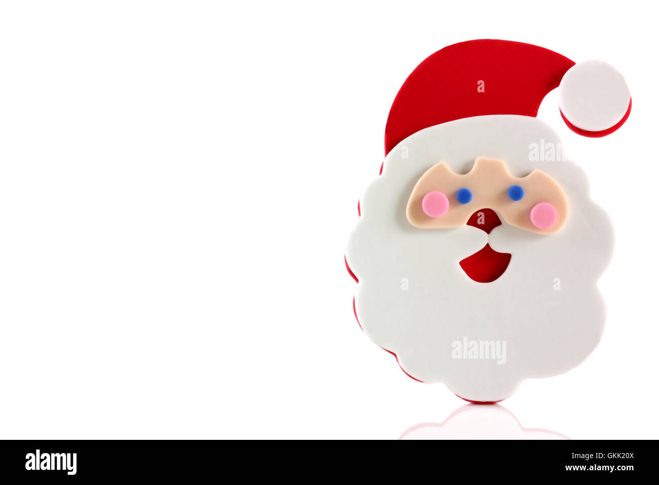 Father christmas face hi-res stock photography and images - Alamy