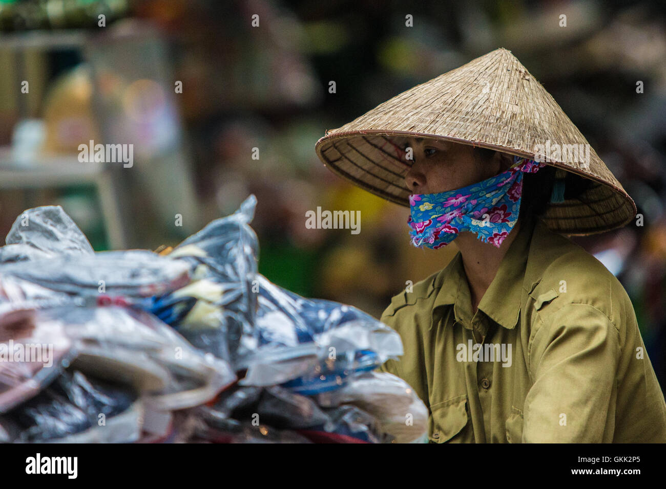 Non la conical hat hi-res stock photography and images - Alamy