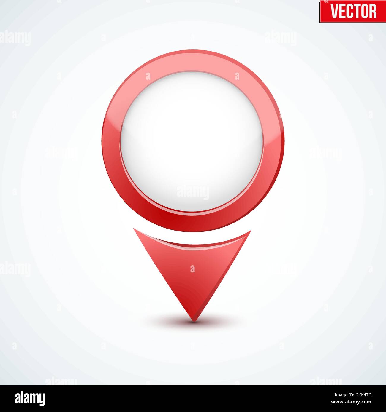 Pointer target for map Stock Vector Image & Art - Alamy