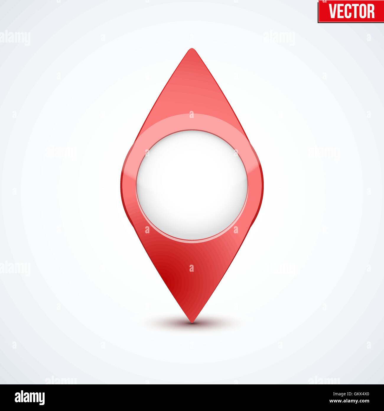 Pointer target for map Stock Vector Image & Art - Alamy