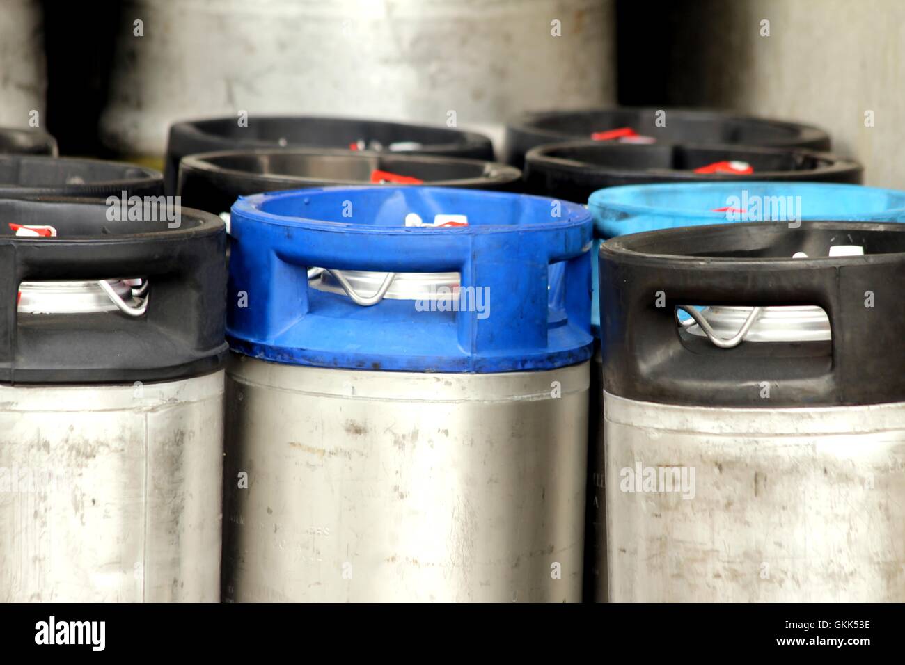 Steel barrels hi-res stock photography and images - Alamy