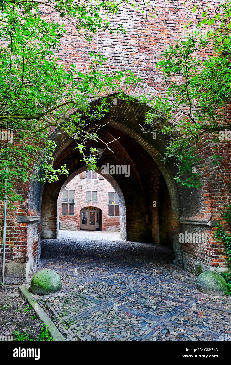 Arched entrance shutter hi-res stock photography and images - Alamy