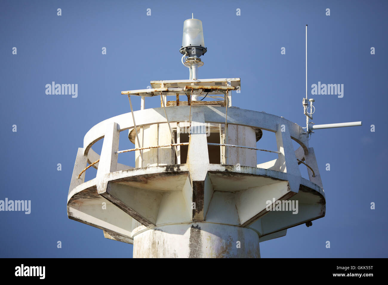 Top of Lighthouse Stock Photo - Alamy