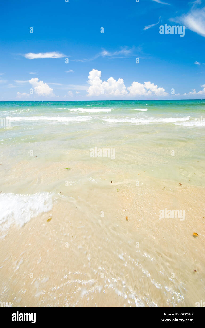 blank blue beach Stock Photo - Alamy